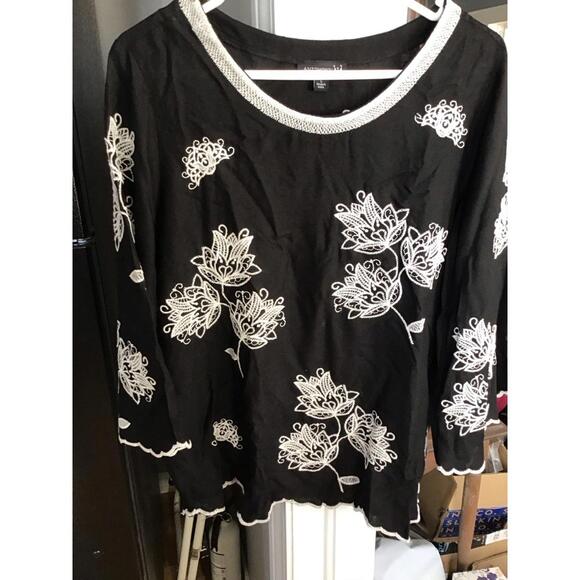 Antthony | Tops | Antthony Blouse Made In India New From Hsn Large ...